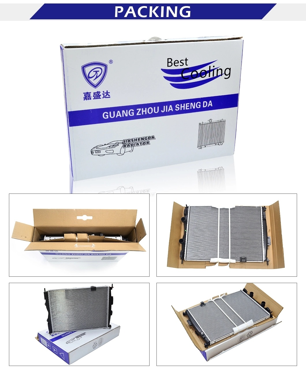 Auto Cooling System Transmission Oil Cooler Water Radiator for Hyundai ...