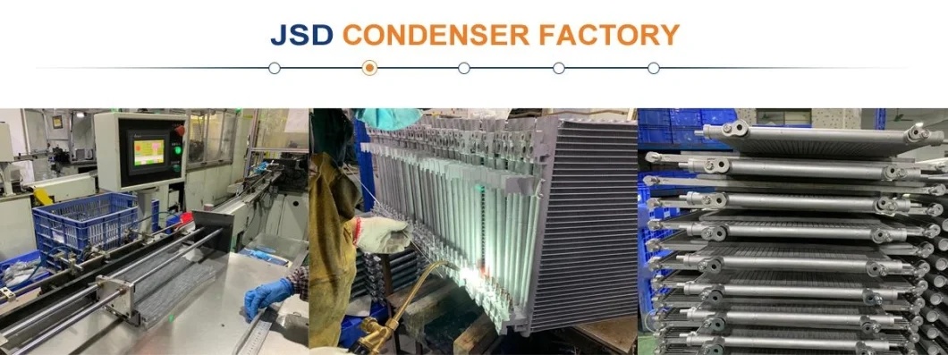 Heat Exchanger Condenser Parallel Flow Aluminum Car Radiator Condenser ...